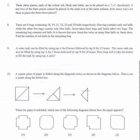 2001-2021 APMOPS SMOPS (Asia Pacific Mathematical Olympiad for Primary ...