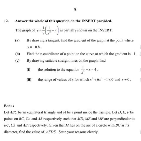 Nanyang Sec 3 IP (Year 3 Integrated Programme) Mathematics (E Math ...