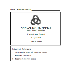 ACS Mathlympics Math Olympiad Past Year Competition Papers ( ACSI Anglo ...